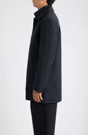 Cardinal Of Canada Samson Wool Car Coat With Removable Liner - Black