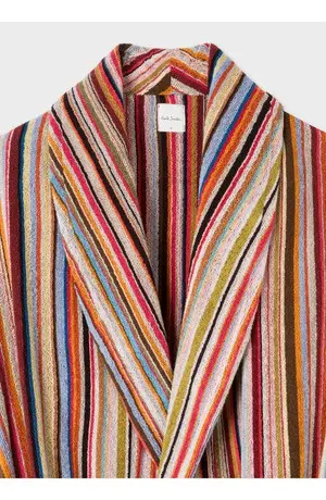 Paul Smith Signature Stripe Cotton Robe