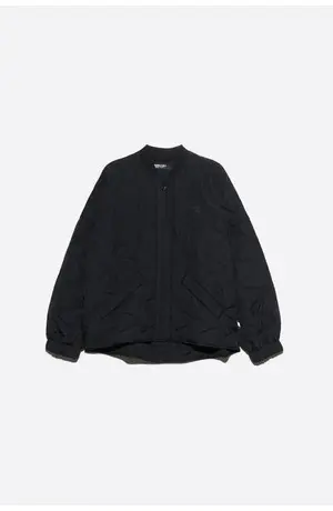 Bimba Y Lola Padded Bomber Jacket - Black