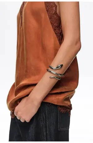 Bimba Y Lola Enamel Snake Bracelet