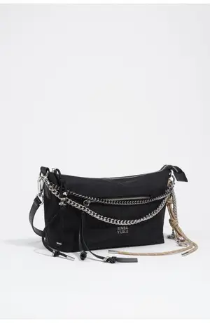 Bimba Y Lola Large Nylon Madrid Bag - Black
