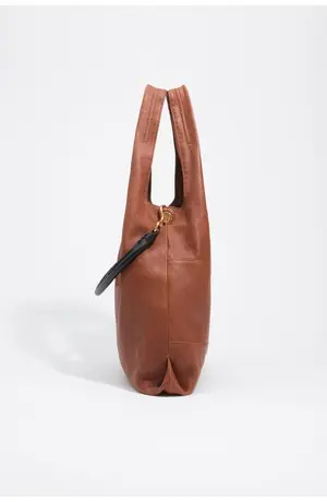 Bimba Y Lola Large Patchwork Leather Tote
