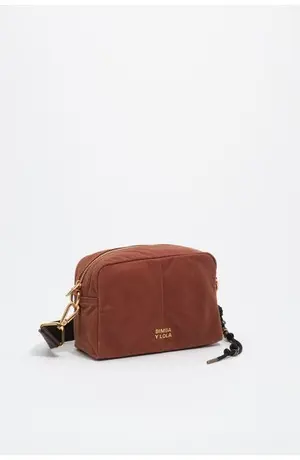 Bimba Y Lola Medium Coated Crossbody Bag - Rust