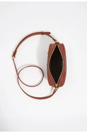 Bimba Y Lola Small Coated Crossbody Bag - Rust