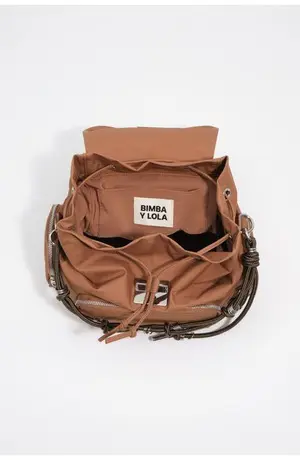 Bimba Y Lola Cotton Pocket Backpack