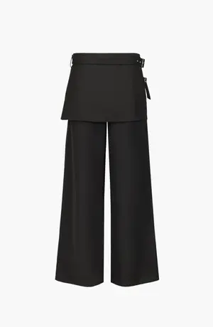 SAEMDI Lelia Layered Skirt Trousers