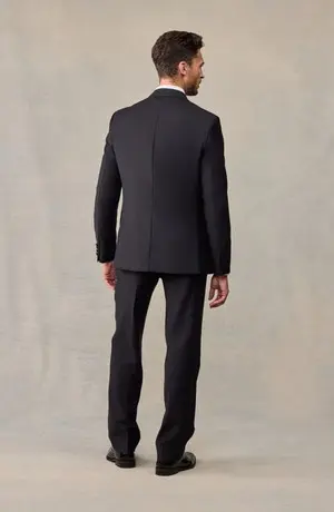THE BLACK TUX Peak Lapel Tuxedo Jacket