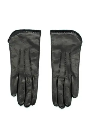 Portolano Leather Gloves - Black