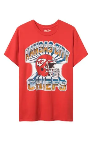Junk Food Kansas City Chiefs Cotton Graphic T-shirt - Red