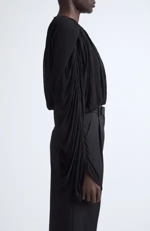HEIRLOME Micka Ruched Jersey Top