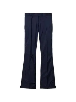 Miu Miu Nylon Flared Trousers - Multicolor