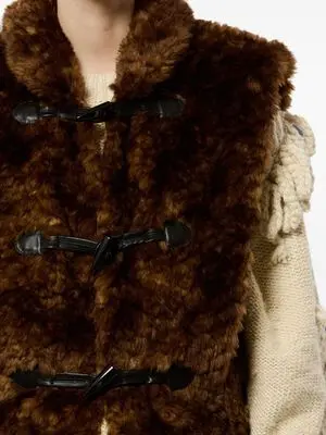 Isabel Marant Étoile Marant Jocya Faux Fur Vest