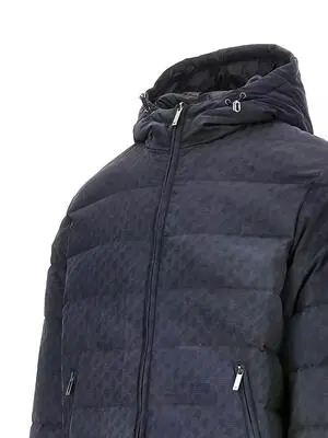 Emporio Armani Logo-print Hooded Padded Jacket