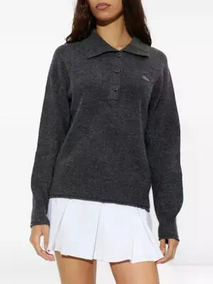 Lacoste Long-sleeve Polo-collar Sweater