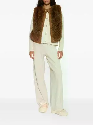 Moncler Faux-fur Padded Gilet