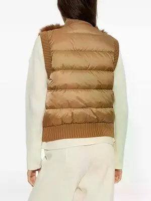 Moncler Faux-fur Padded Gilet