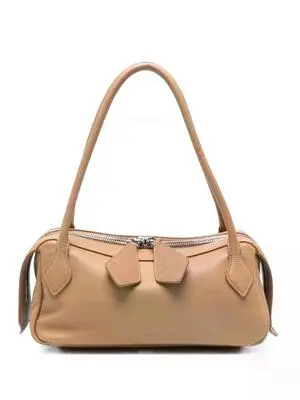 MINOBOSSI Anna Leather Tote Bag - Neutrals
