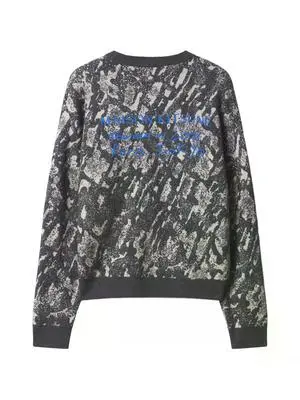 Maison Kitsuné Granit Jacquard-knit Sweater