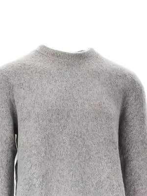 Emporio Armani Brushed Crew-neck Sweater - Grey