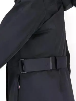 Moncler Loira Faux Fur-trimmed Belted Jacket