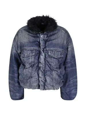 DIESEL® Denim Cotton Jacket - Multicolor