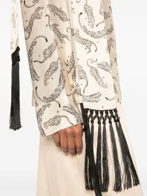 FORTE_FORTE Fringed Shirt