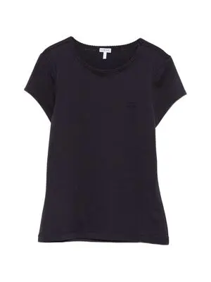 Loewe Logo Cotton T-shirt - Multicolor