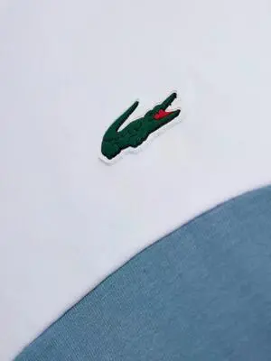 Lacoste Colour-block Quarter-zip Sport Sweatshirt