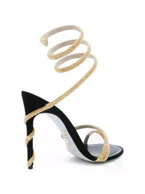 Rene Caovilla Margot Crystal-embellished Sandals