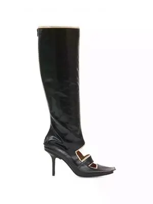 MAISON MARGIELA Level Cut-out Knee Boots - Black
