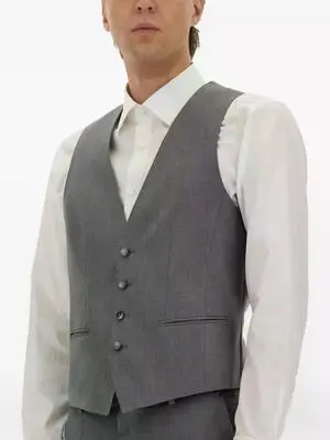 BOSS Slim-fit Wool Waistcoat