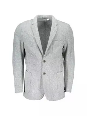 Gant Textured Single-breasted Blazer
