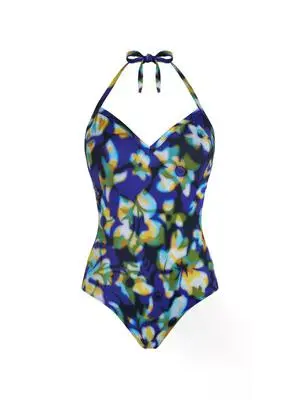 Vilebrequin Frangipanier Trouble Halterneck Swimsuit