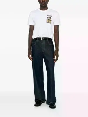 Moschino Teddy Bear Logo-print T-shirt