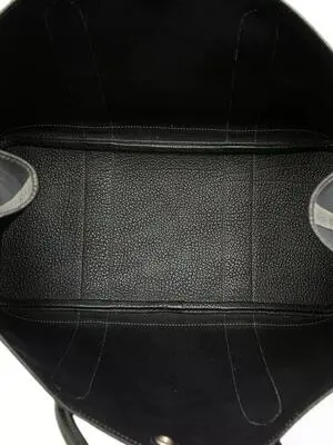 Hermès 2011 Toile And Negonda Garden Party 36 Tote Bag - Black