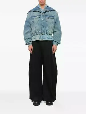EGONLAB Hooded Denim Jacket