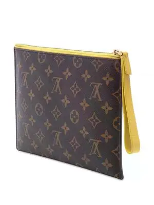 LOUIS VUITTON 2014 Monogram Daily Pouch Clutch Bag