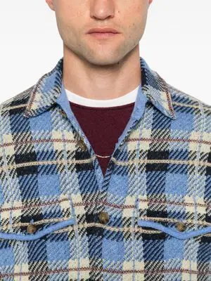 Guest In Residence Cashmere Checked Shirt