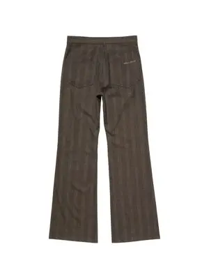 Acne Studios Wool Blend Trousers - Multicolor