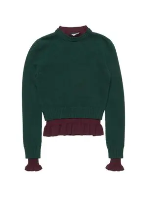 Acne Studios Acne Studios Women Wool Crewneck Sweater Multicolor