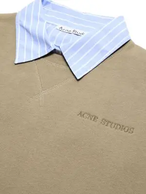 Acne Studios Organic Cotton Polo Shirt - Multicolor