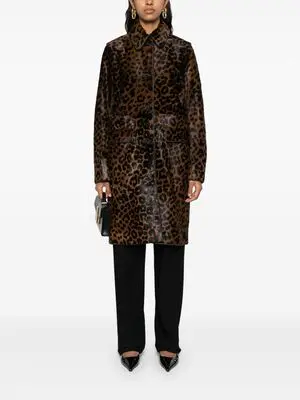 TOTEME Leather Coat