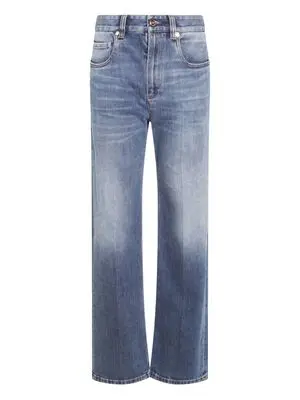 Brunello Cucinelli Denim Cotton Jeans - Multicolor
