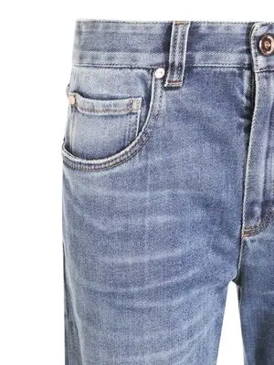 Brunello Cucinelli Denim Cotton Jeans - Multicolor