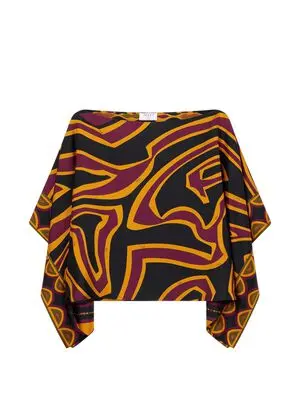 Emilio Pucci Printed Silk Blouse - Multicolor