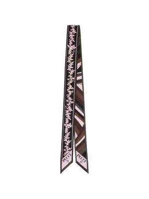 Emilio Pucci Printed Silk Foulard - Multicolor