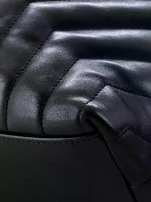Saint Laurent Loulou Matelasse Chevron Leather Small Backpack
