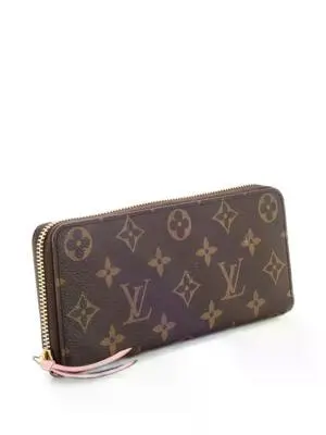 LOUIS VUITTON Clemence Wallet Monogram Canvas Small Wallets
