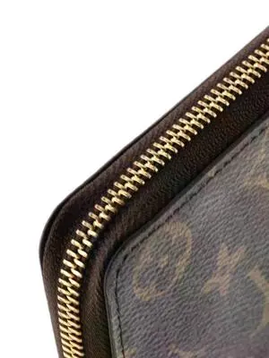 LOUIS VUITTON Clemence Wallet Monogram Canvas Small Wallets