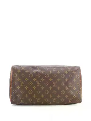 LOUIS VUITTON Speedy Handbag Monogram Canvas 35 Satchel